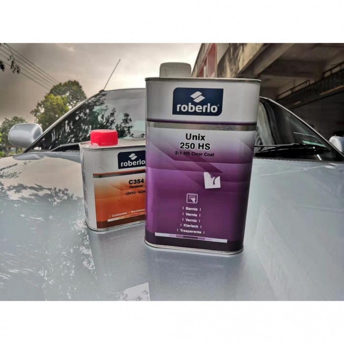 ROBERLO, HS250, HIGH SOLID CLEAR, LAQUER, TOPCOAT, LAQUER KERETA